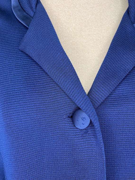 Vintage 1950/60's Navy Blue Knit Jacket by Berkshire,… - Gem