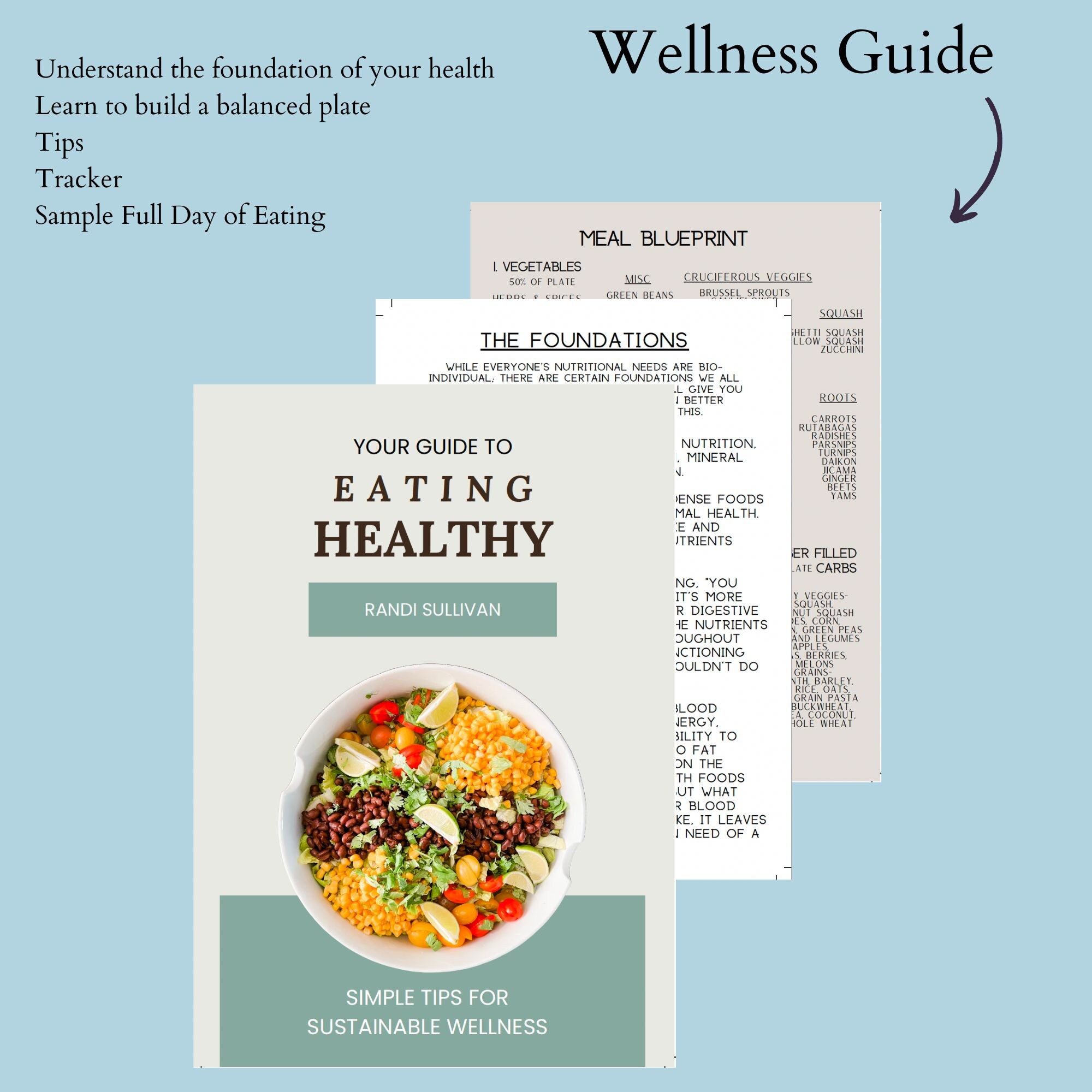 Printable Wellness Guide by Randi Sullivan - Etsy