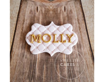 Fondant Name | Etsy