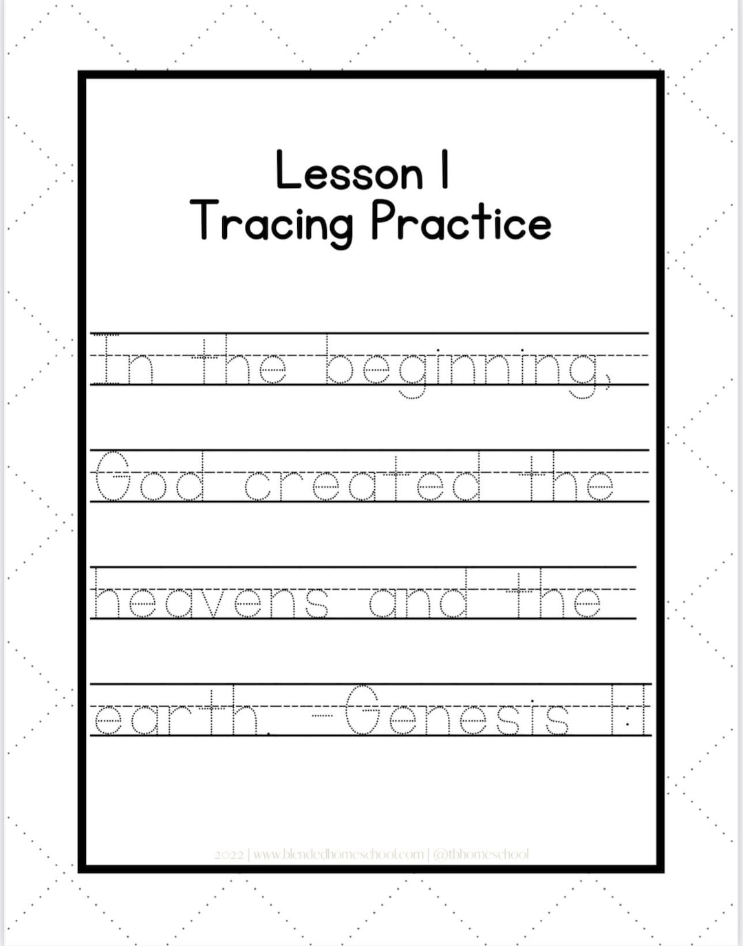 ABC Bible Verse Copywork, Bible Verse Handwriting Practice, Charlotte ...