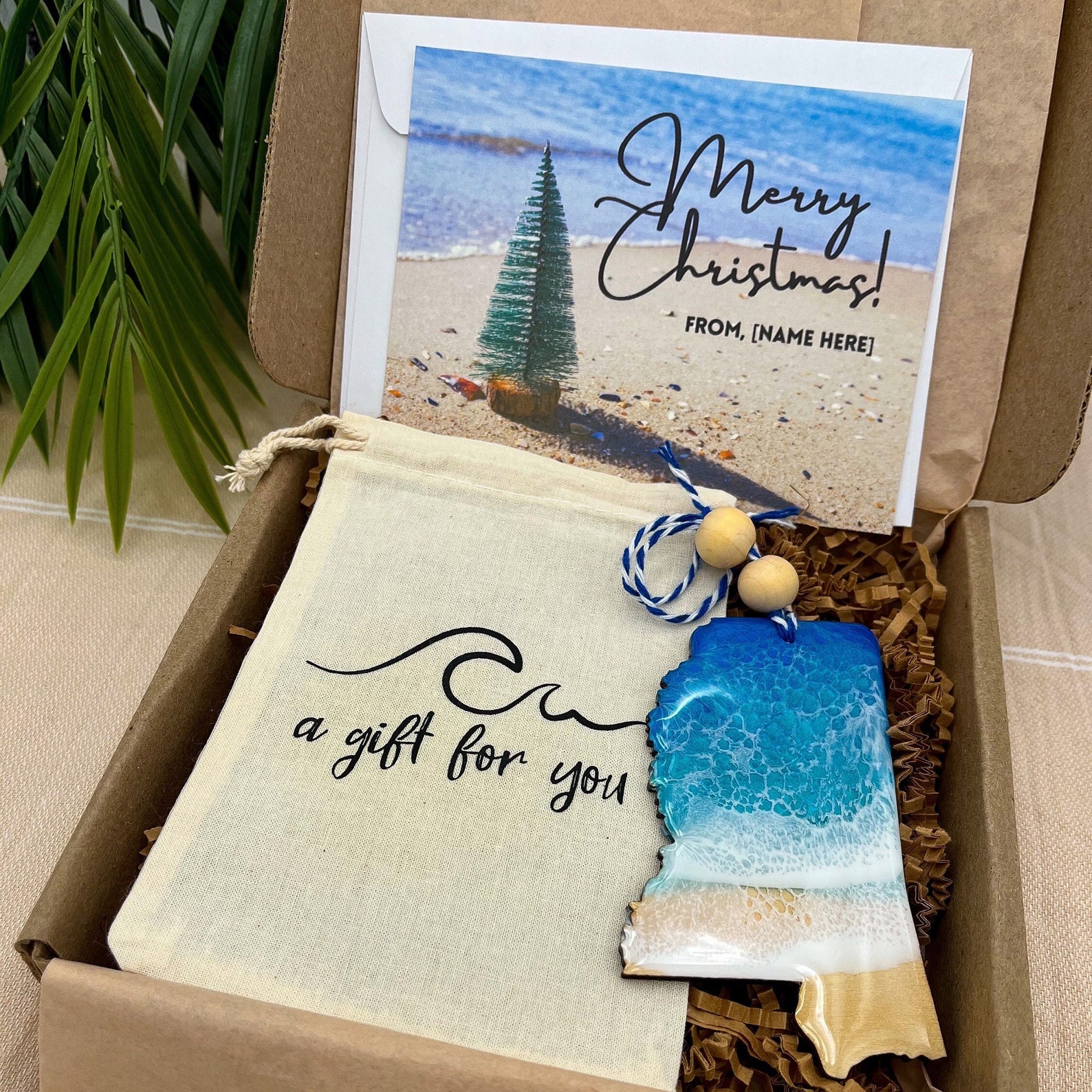 Mississippi Ornament Gift Box With Gift Bag and Custom Card ...
