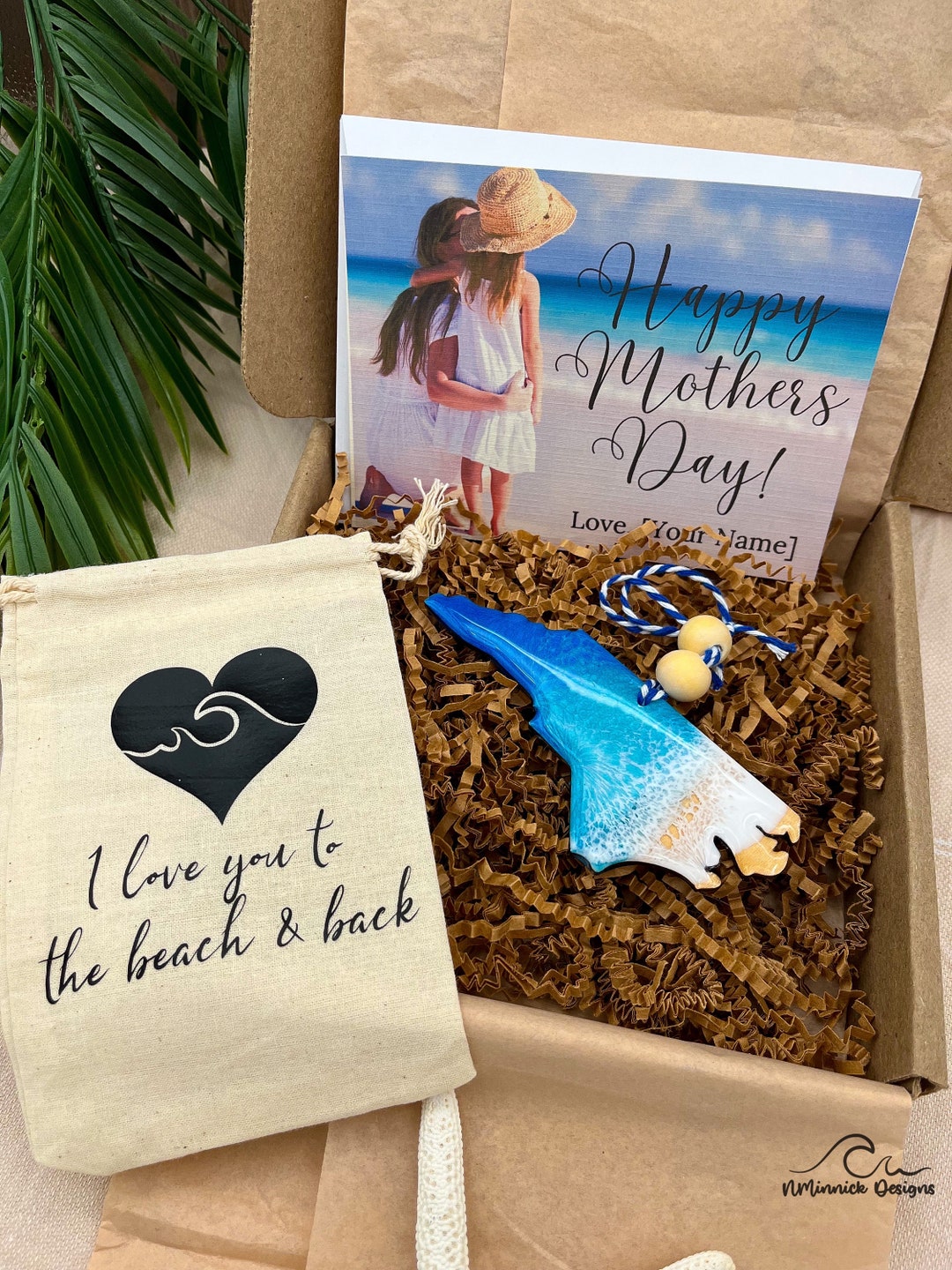 North Carolina Ornament Gift Box With Gift Bag and Custom Card, North ...