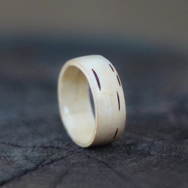 Birch Tree Ring - Etsy