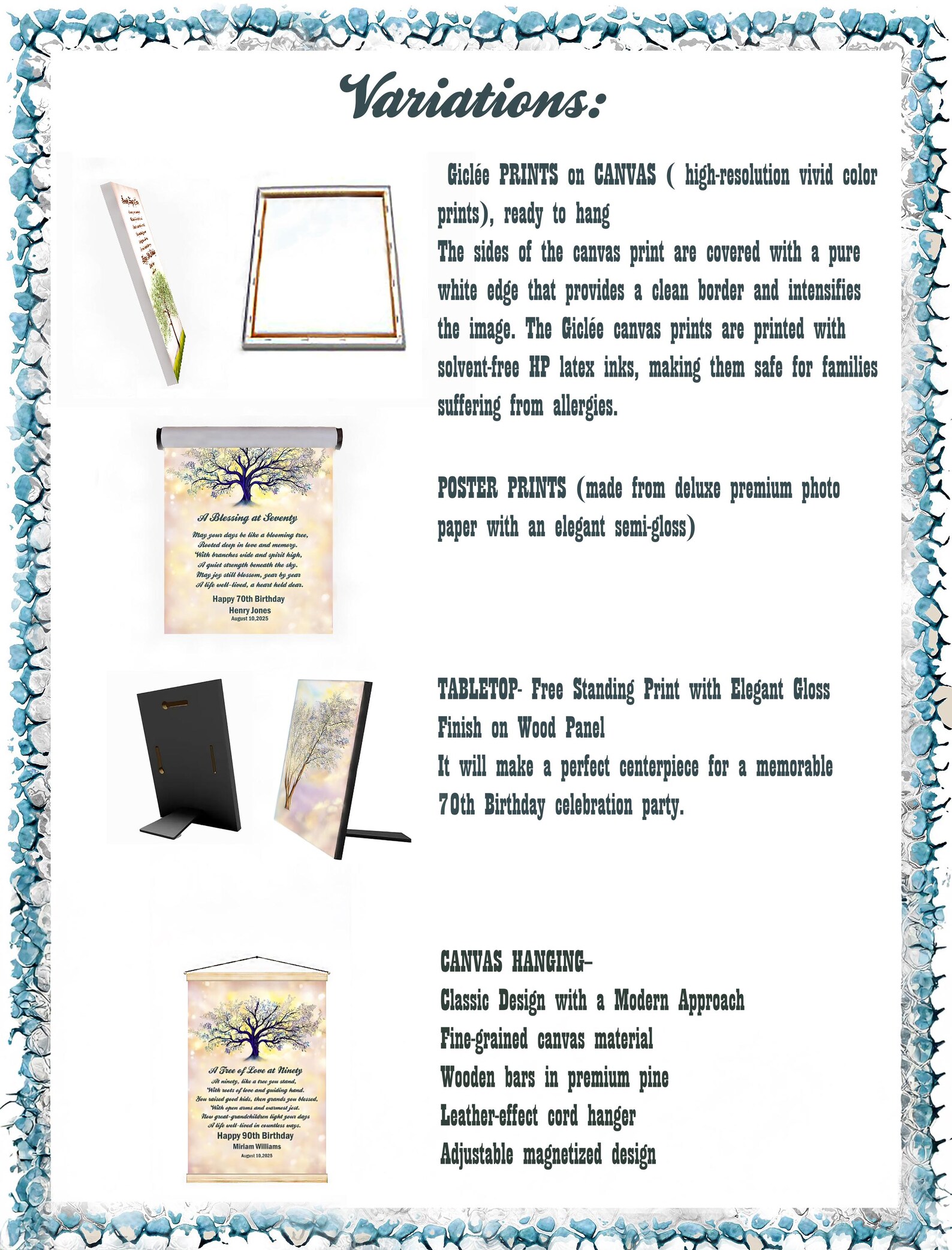 100th Birthday Poem, Personalized Gift for a 100-year-old Great ...