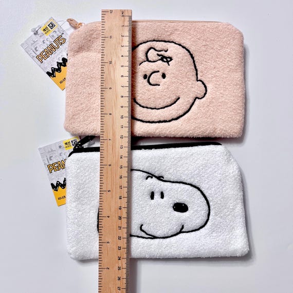 2 Peanuts snoopy Charlie Brown pouch coin purse Offic… - Gem