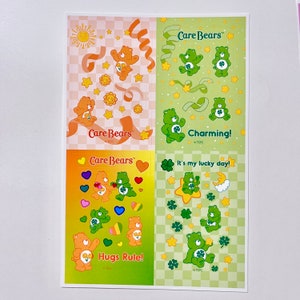 2 Care Bears Frame Stickers New Design Assorted Lot - Etsy