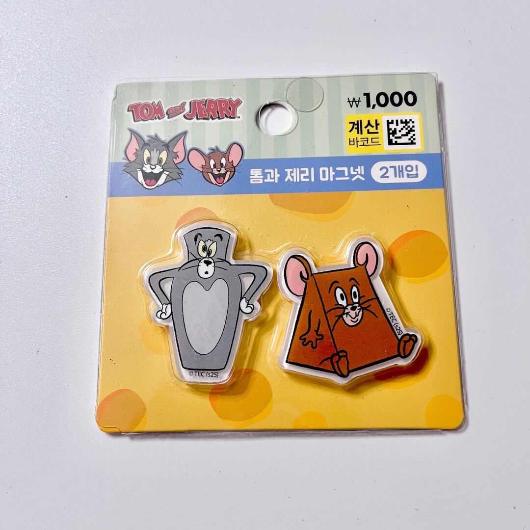 Tom and Jerry Magnets Official Licensed - Etsy