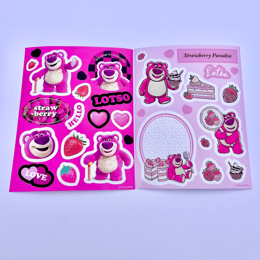 2 Toy Story Lotso Stickers - Etsy