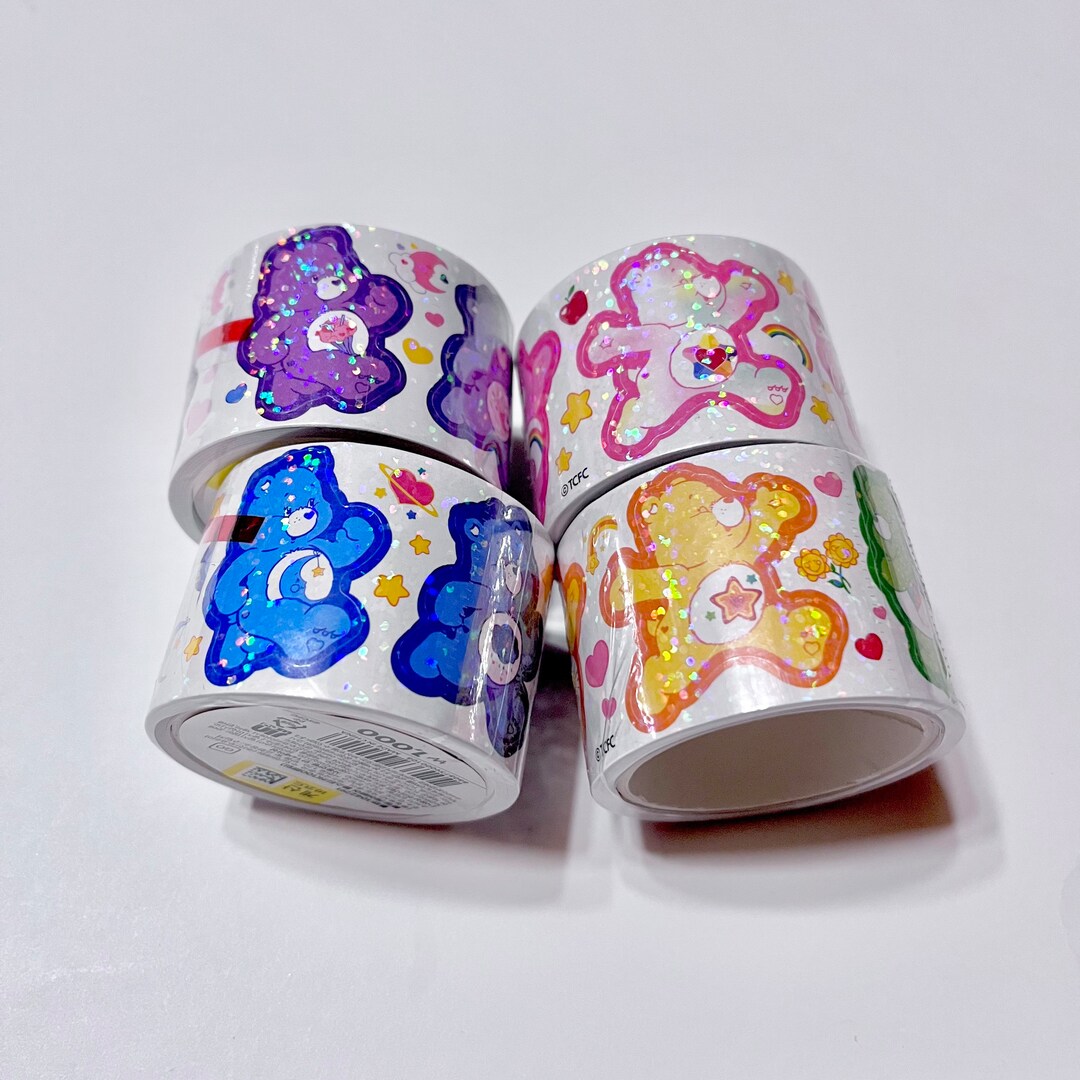 4 Care Bears Roll Stickers Lot 100pcs - Etsy