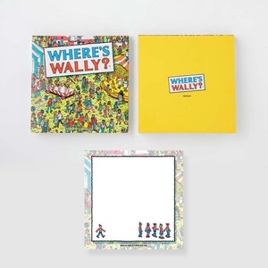 Wheres Wally Waldo Notes Official Licensed 100sheets Yellow - Etsy