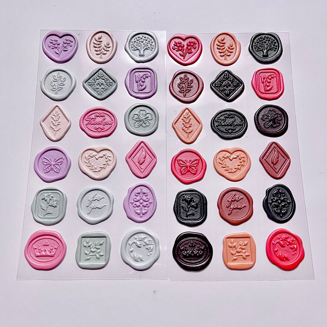 2 Sealing Stickers Assorted Lot - Etsy