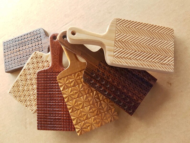Mini Pasta Board Gnocchi Board Mini Cavarola Board Pasta | Etsy