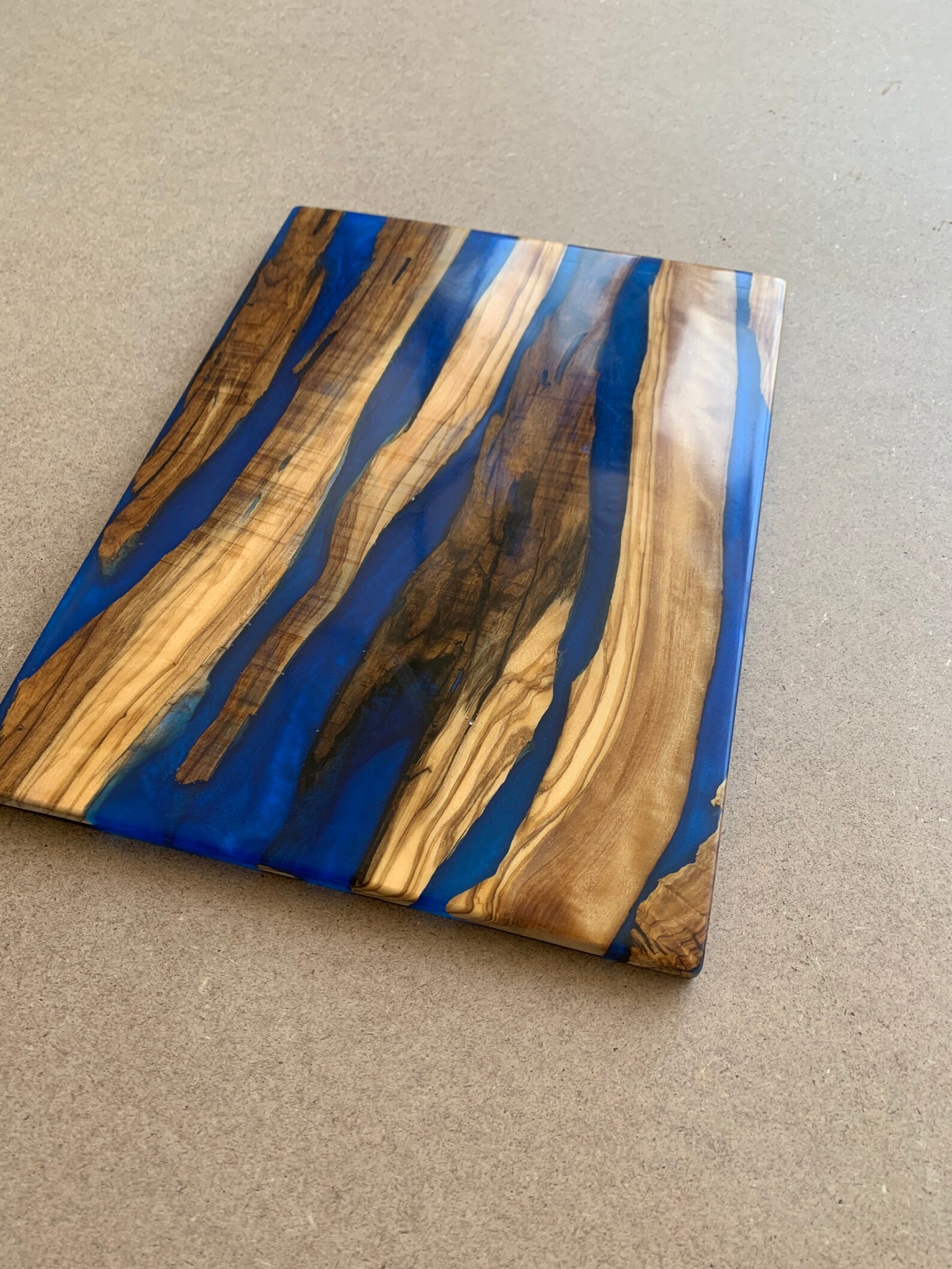Wood and Resin Table Mat Resin Table Mat - Etsy