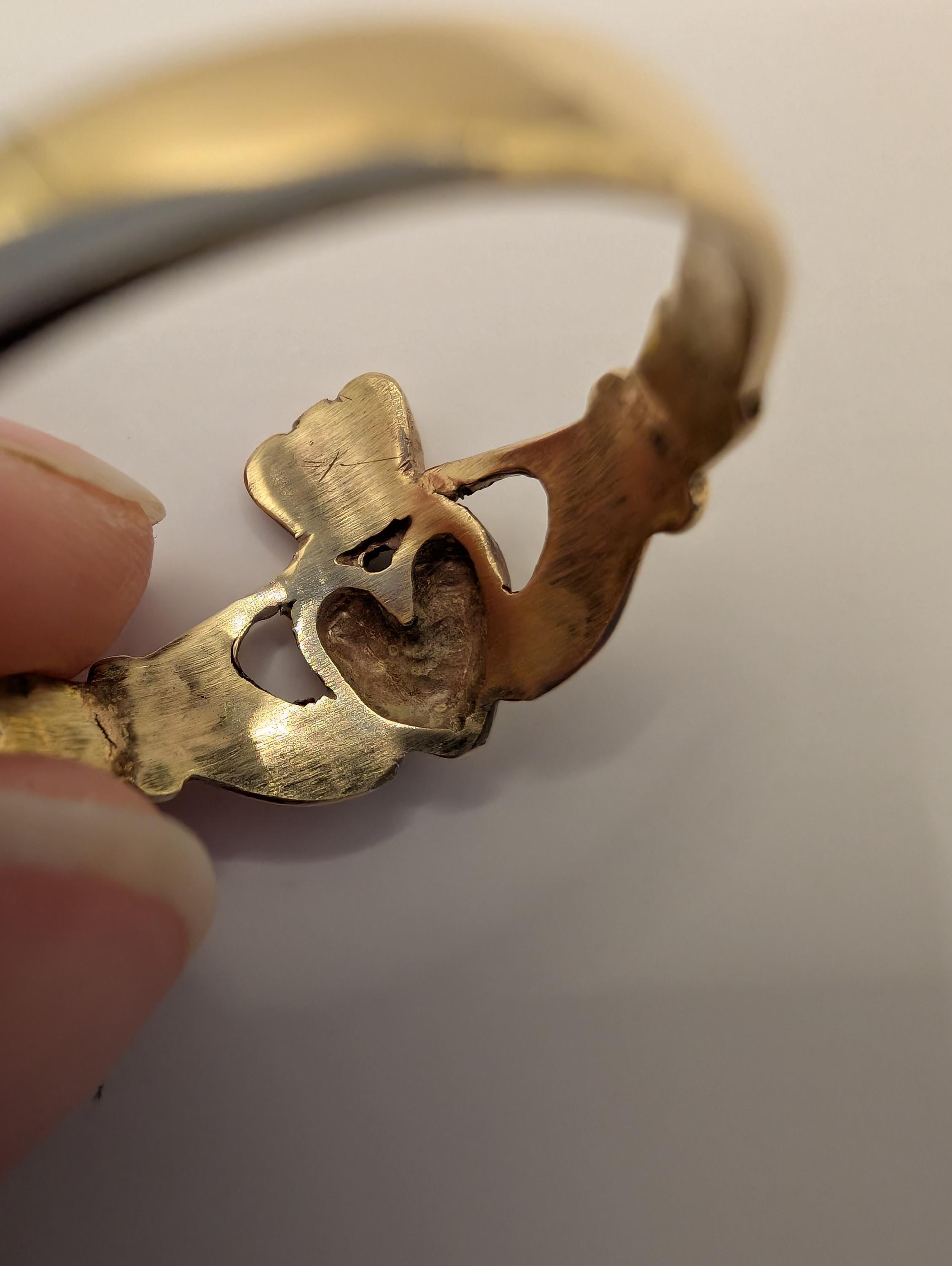 9ct Yellow Gold Vintage Irish Claddagh Ring Large Size Sku1829 - Etsy
