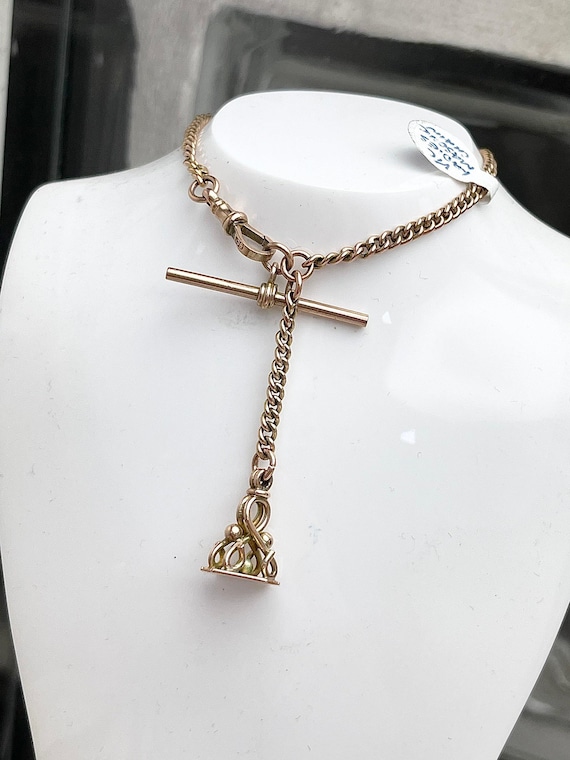 Antique Victorian Masonic Pocket Watch Fob Chain Or B… - Gem