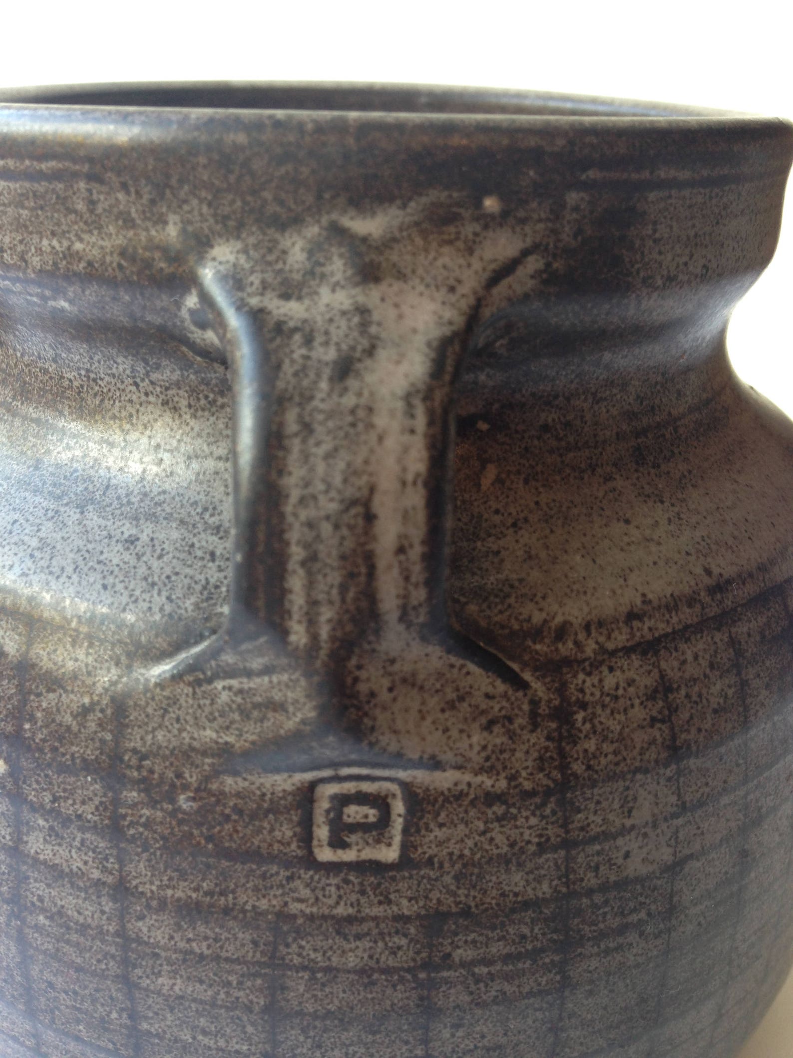 Polperro Pottery Jar. Cornish Pottery. Earthenware. Geometric - Etsy