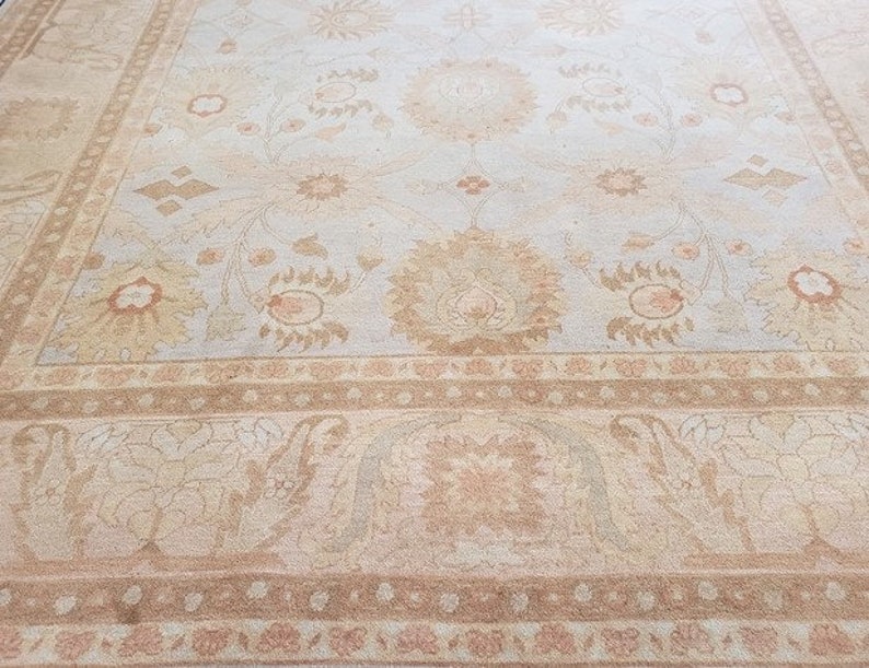 9x12 Traditional Hand Made Knotted Rug New - Traditional Wool Rug in ...