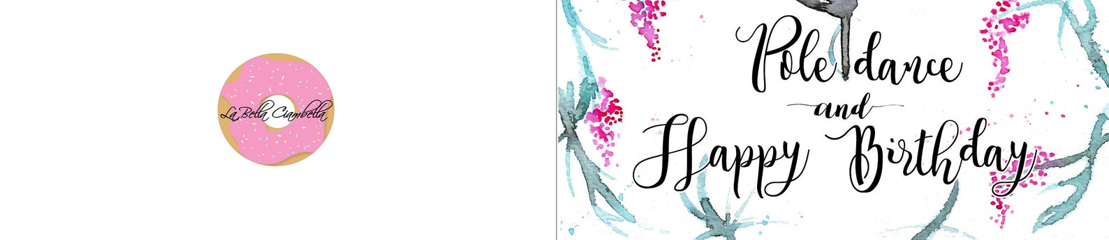 Pole Dance Happy Birthday Card Mesures 15 X 21 Cm De Haute Etsy