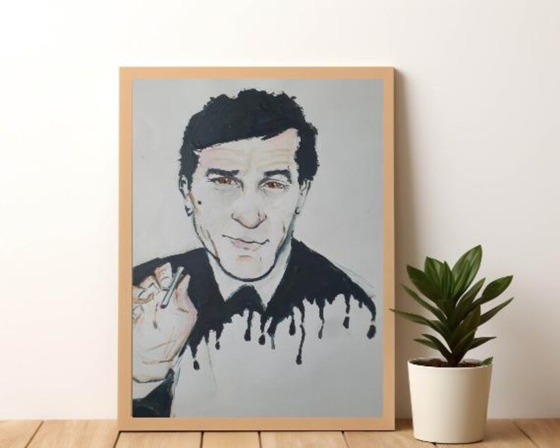 Robert De Niro, A3, Pencil Drawing, Original Art, Unique Room Decor ...