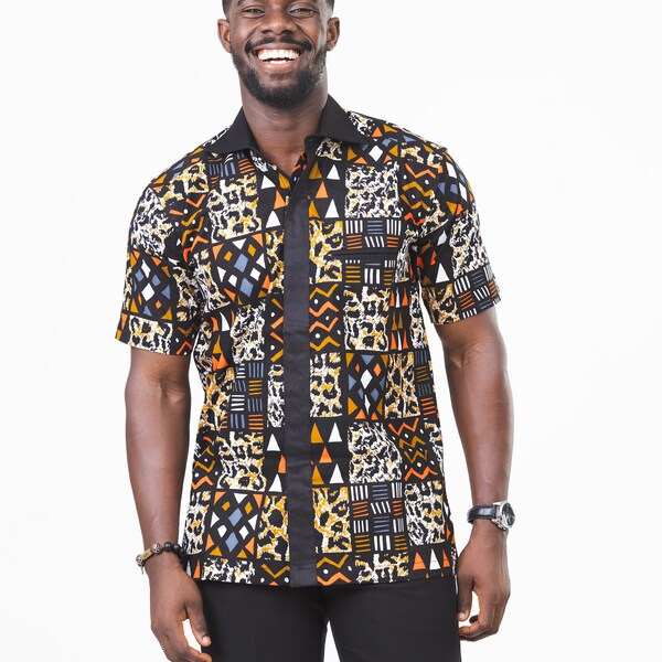 Ankara Shirt - Etsy