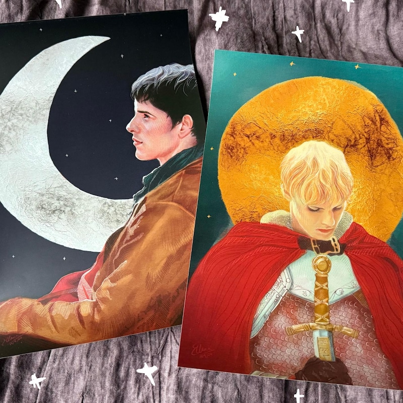 Merlin Bbc - Etsy