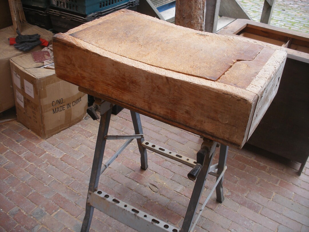 Antique Original Butchers Block - Etsy