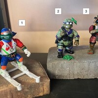 TMNT Vintage Teenage Mutant Ninja Turtles Action Figure Stand - Etsy