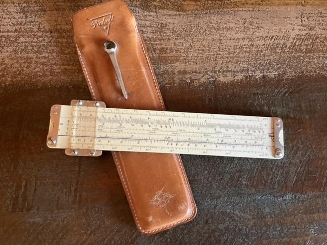 Vintage 1960s Pickett Slide Rule W/case - Etsy