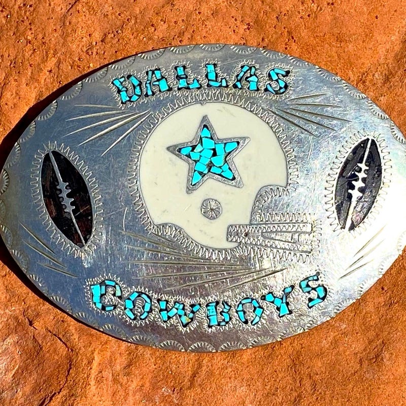 Turquoise Belt Buckle - Etsy