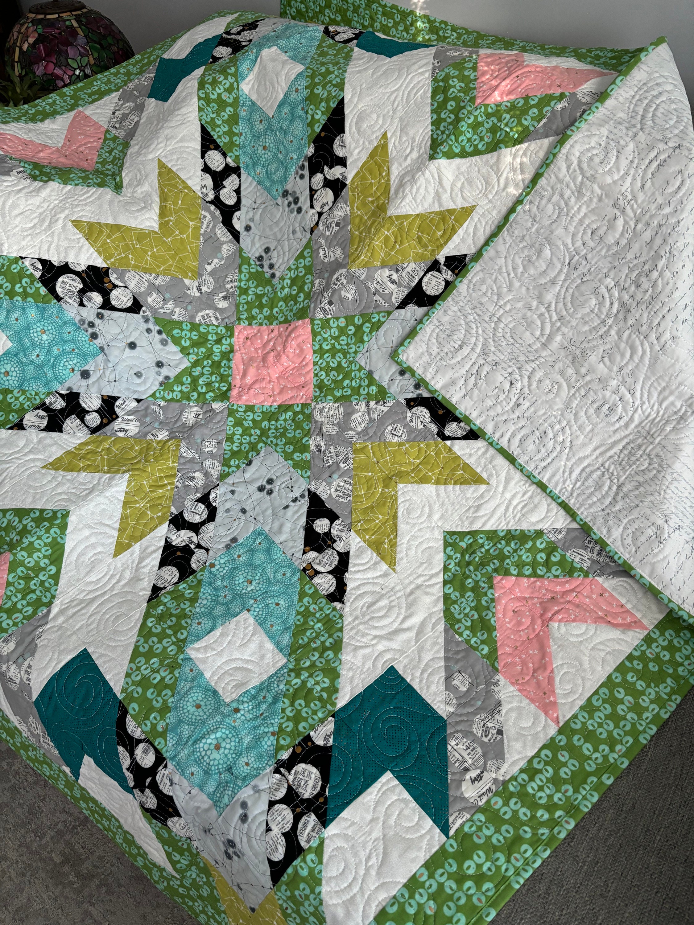 Handmade Square Quilt - Etsy Canada