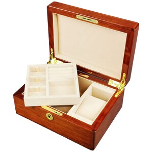 Masonic Rosewood Gents Valet Box - Luxury Desk Organiser Gift for Him ...