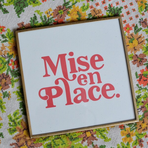 Mise En Place - Etsy