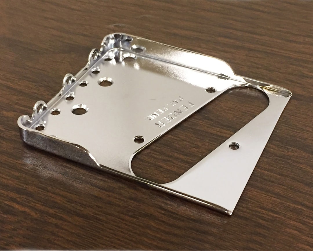 Custom Fender Vintage Style Telecaster Bridge Plate With Hybrid Double ...