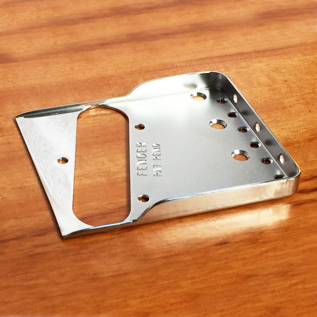 Fender Telecaster Custom Vintage Style Bridge Plate W/ Hybrid Double ...