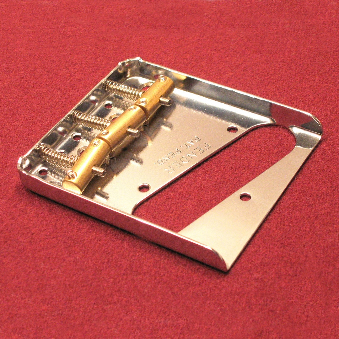 Fender Vintage Style Telecaster Bridge - W/custom Compensated Saddles ...
