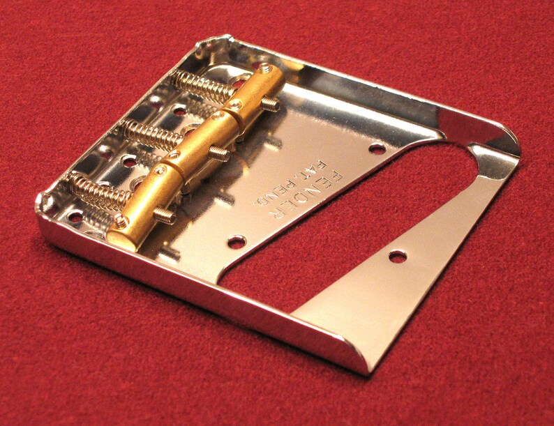 Fender Vintage Style Telecaster Bridge W/custom Compensated - Etsy