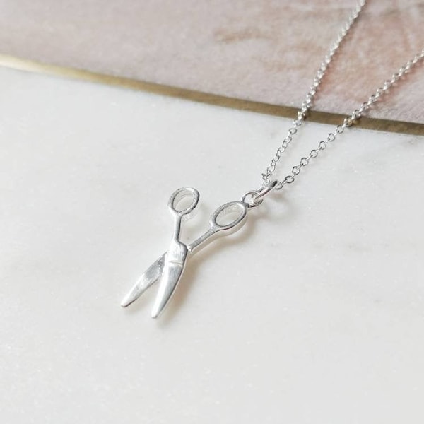 Scissor Necklace - Etsy