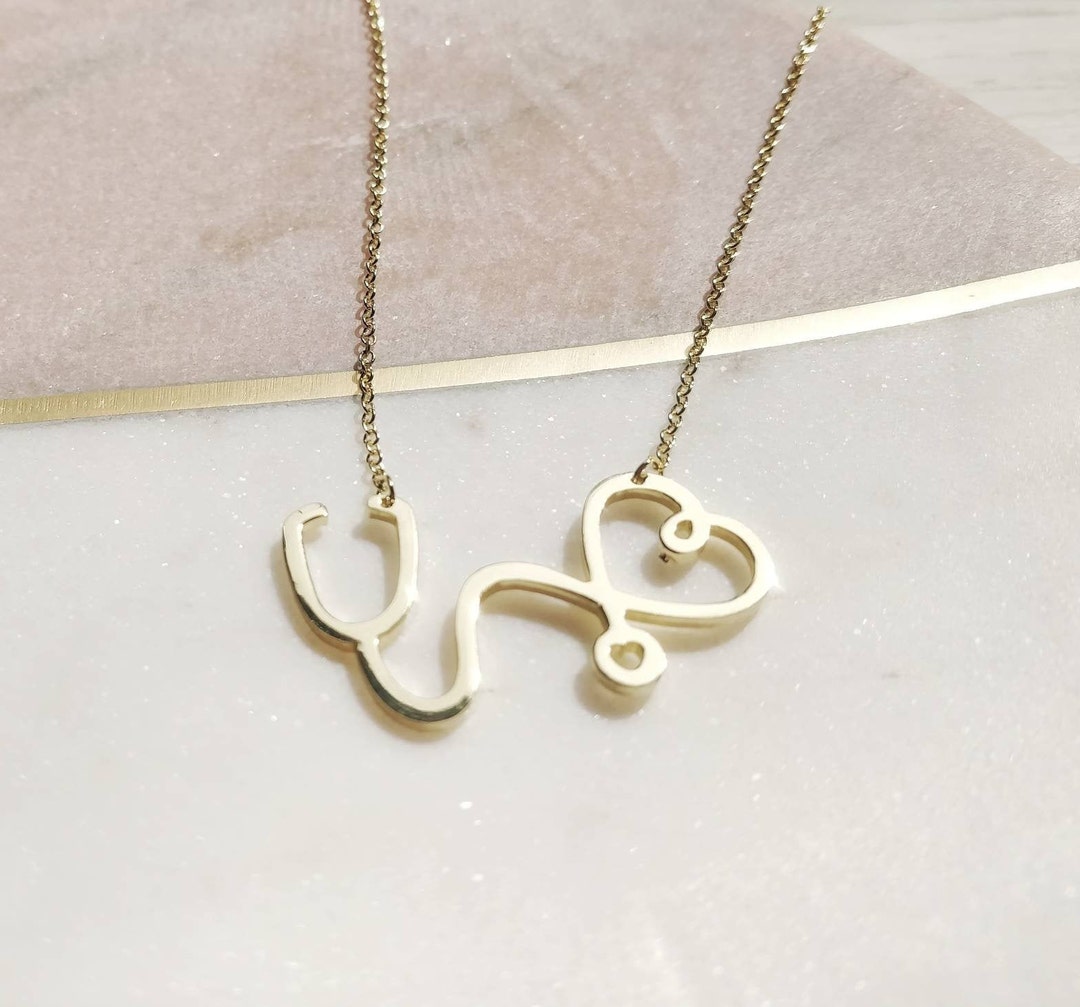 Stethoscope Necklace, NHS Doctor Gifts, Nurse Graduation Gift, Nurse ...