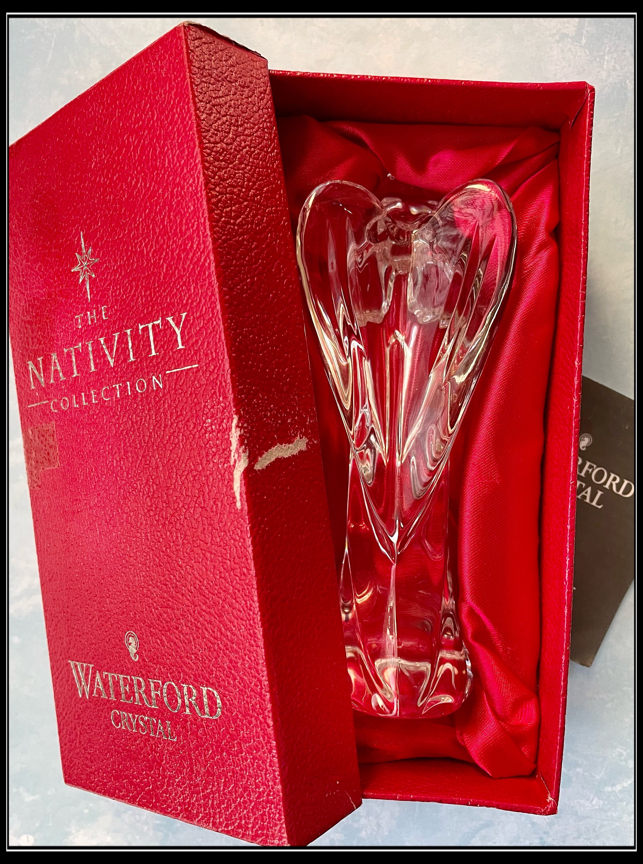 Vintage Waterford Crystal Angel "nativity Collection" 90's - Etsy
