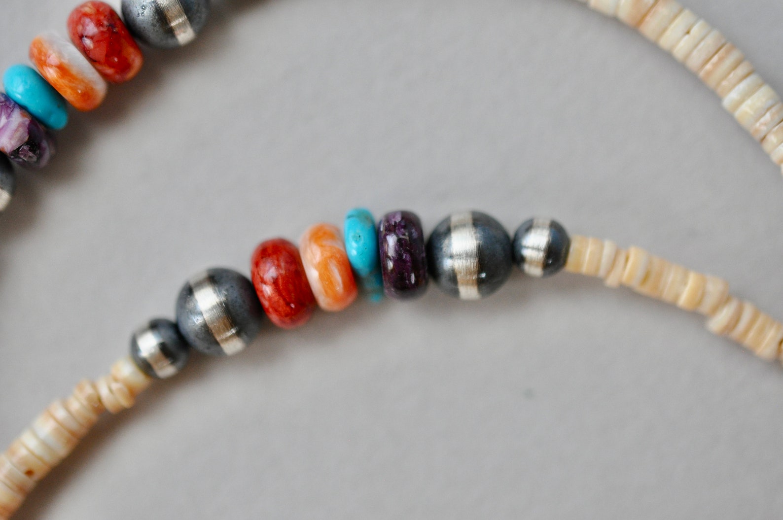 Native American Heishi Eye Glasses Holder With Multi Stone and - Etsy