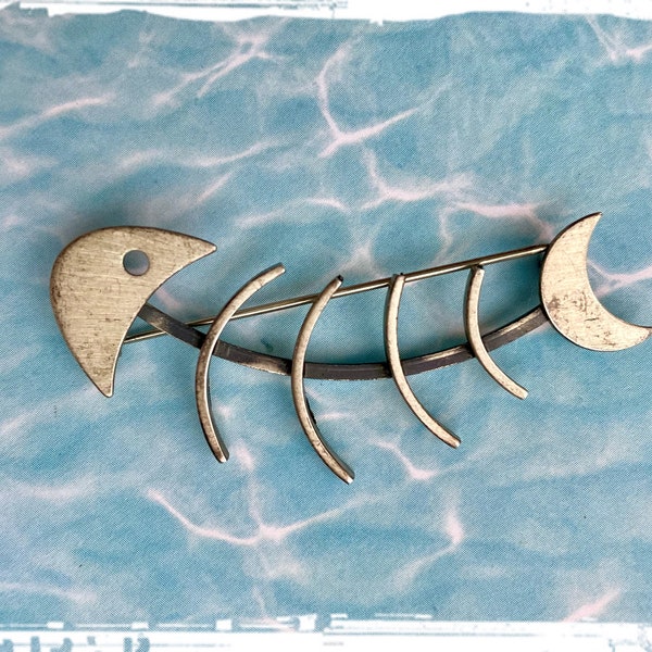 Vintage Fish Brooch - Etsy