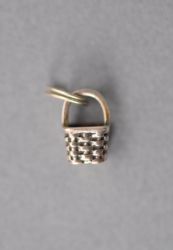 Vintage 4 sterling charm - Gem