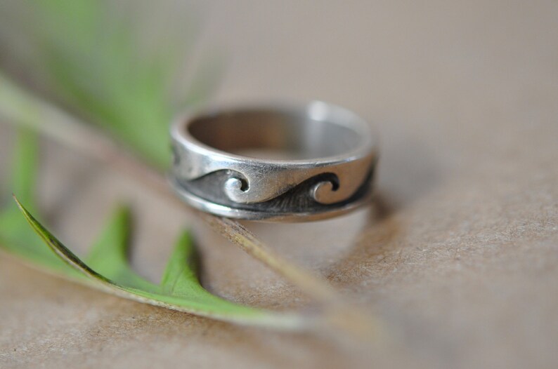 Vintage Native American Sterling Silver Hopi Ring by Artist - Etsy