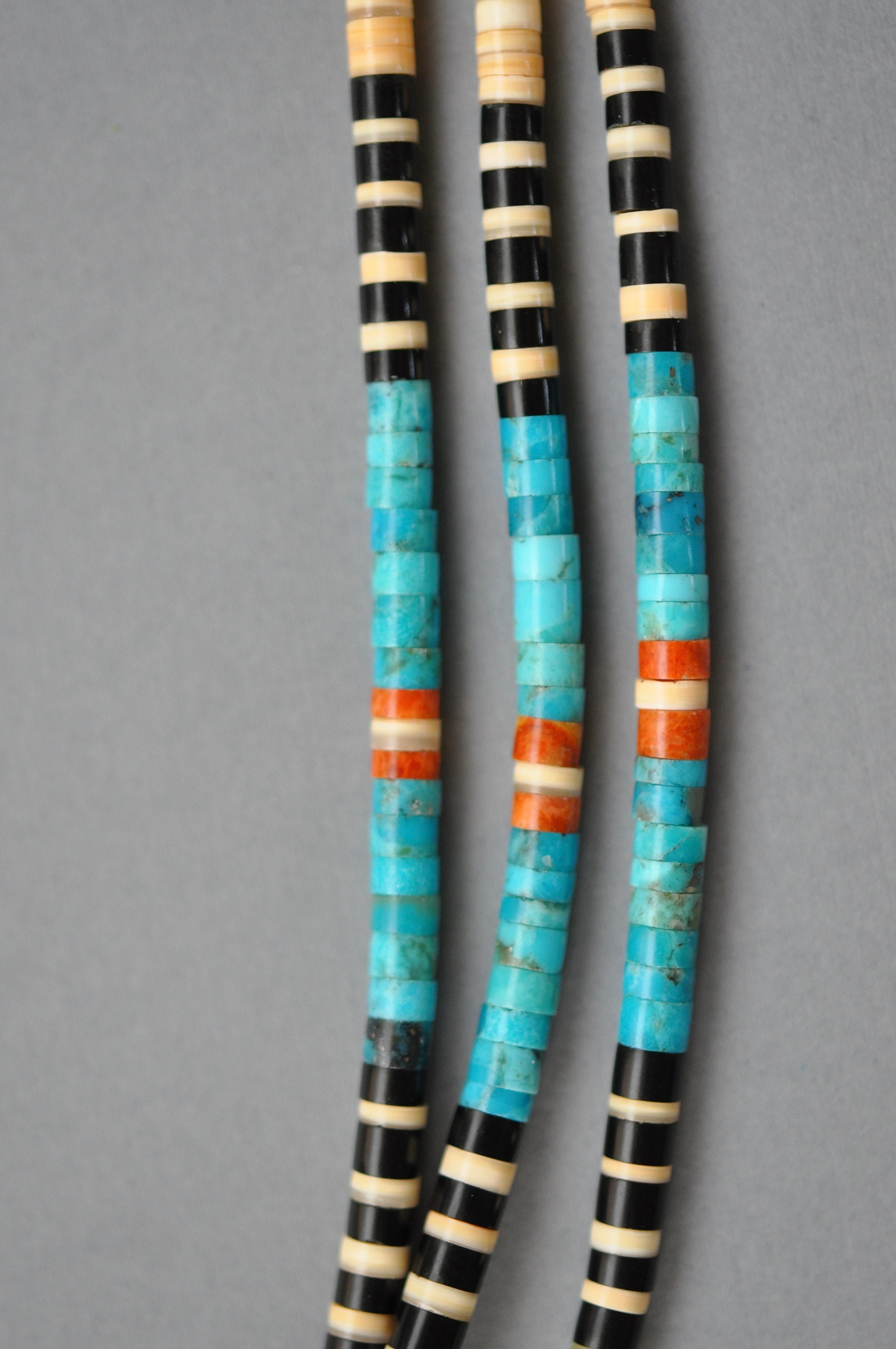 Native American Multi Strand Heishi Necklace by Kewa Artist - Etsy