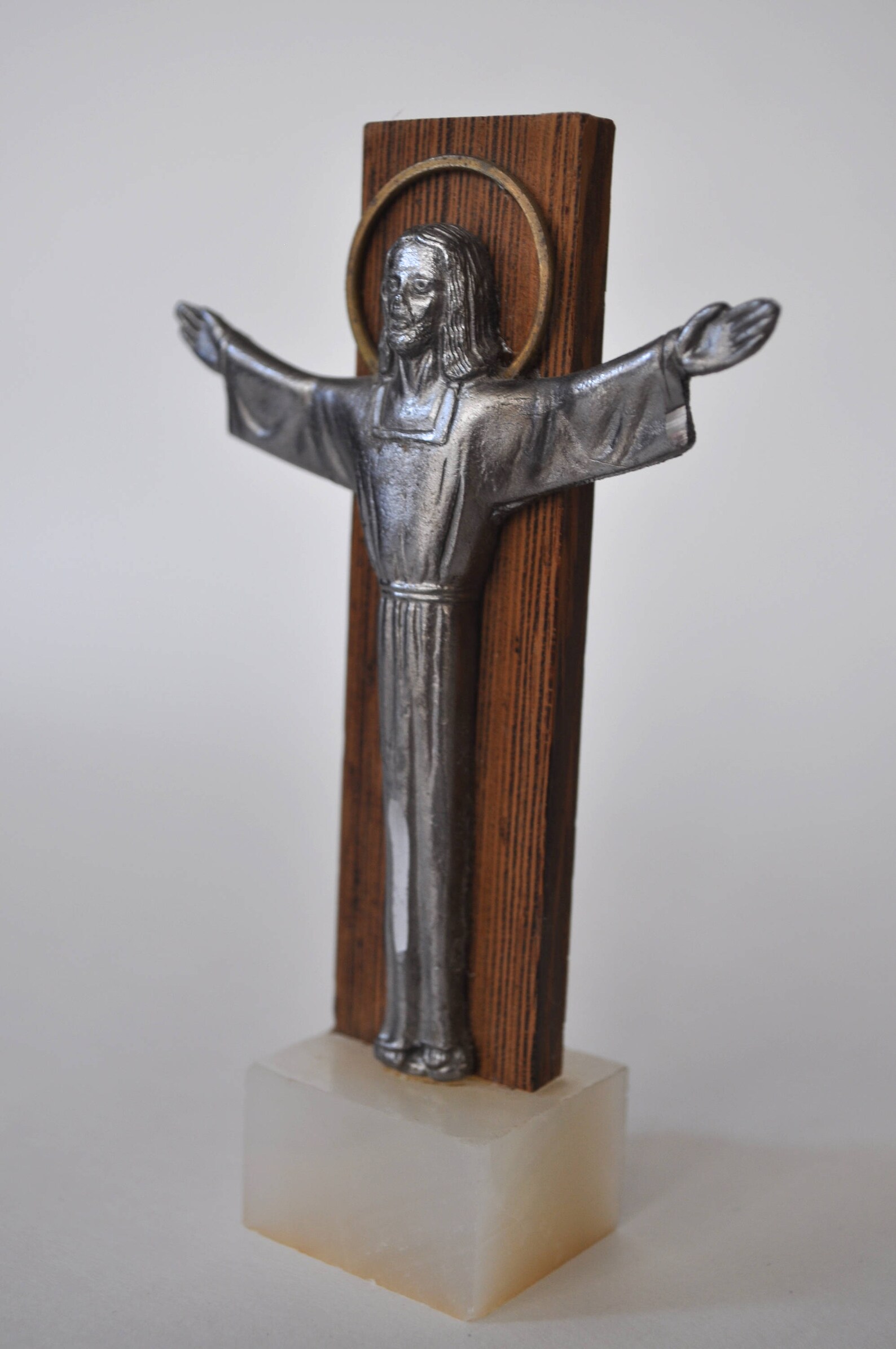 Vintage jesus Pewter Figurine Made in Italy Peltro - Etsy