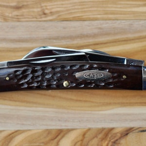 Vintage Case XX USA 6488 4 Blades Congress Red Bone Knife 7 - Etsy