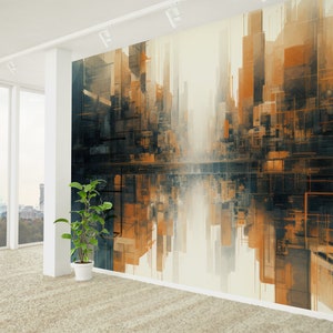 City Wallpaper Peel and Stick Wallpaper Removable Traditional Pre ...