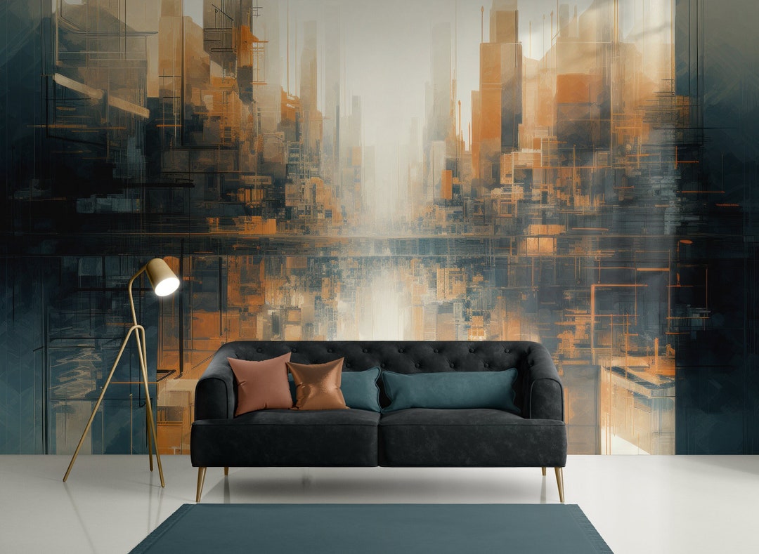 City Wallpaper Peel and Stick Wallpaper Removable Traditional Pre ...