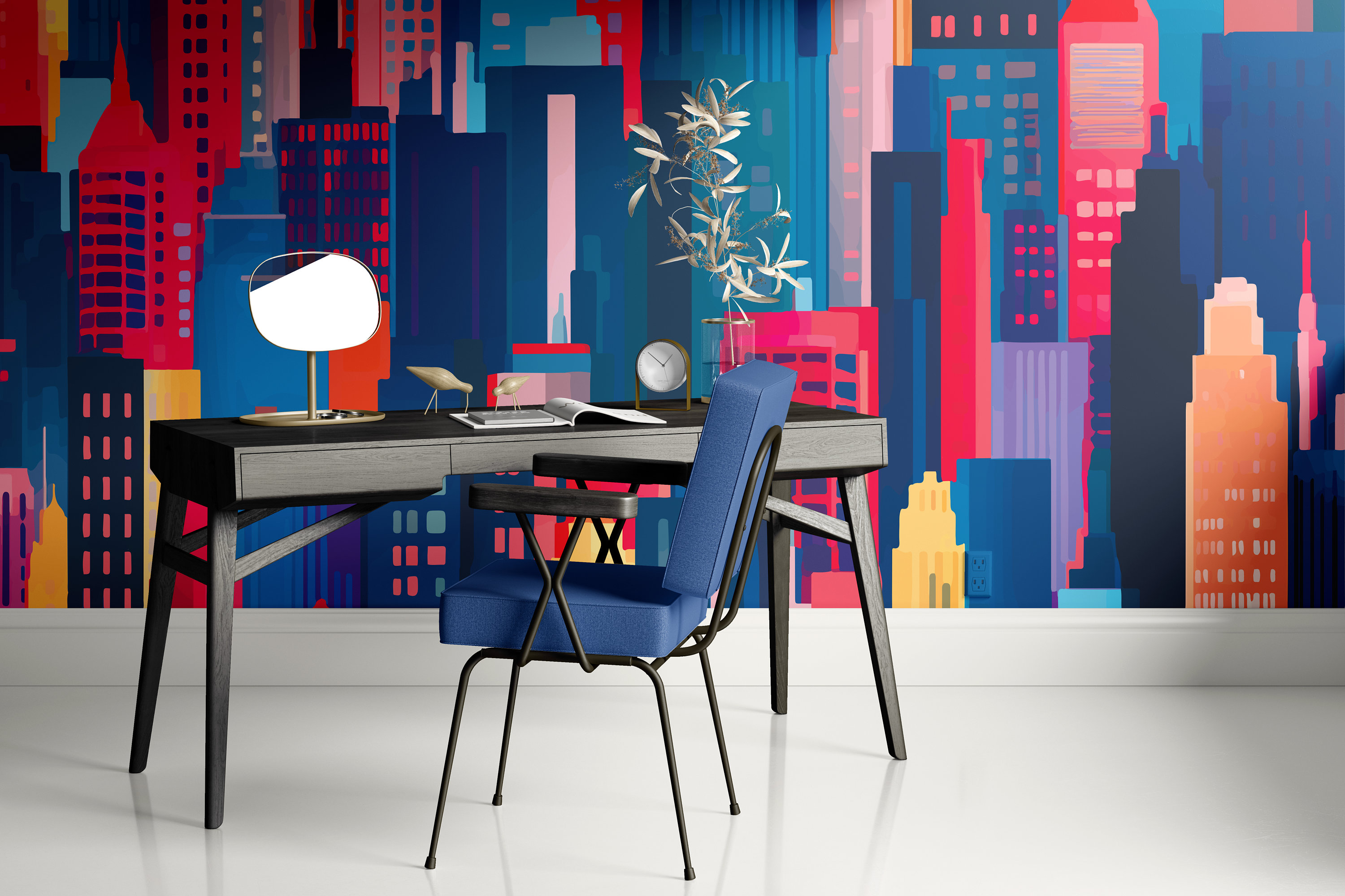 City Wallpaper Peel and Stick Wallpaper Removable Traditional Pre ...