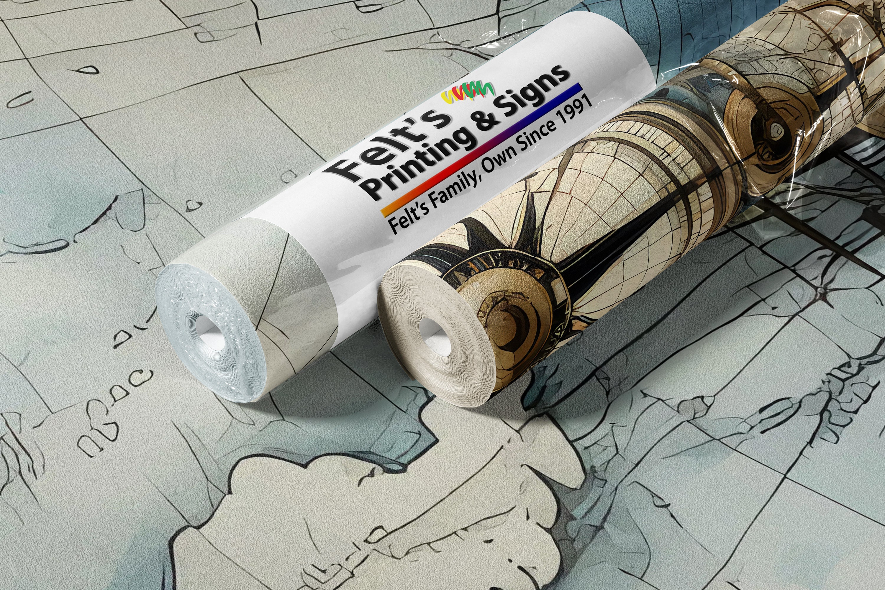 Map Wallpaper Peel and Stick Wallpaper Removable Traditional Pre-pasted ...